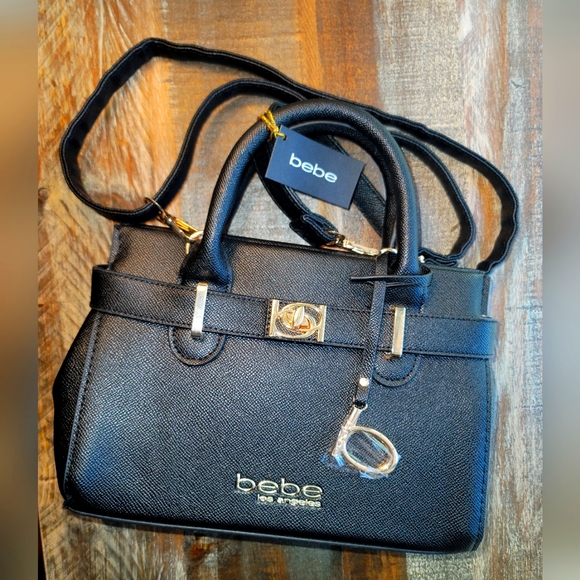 bebe | Bags | Nwt Bebe Evie Small Crossbody Satchel | Poshmark